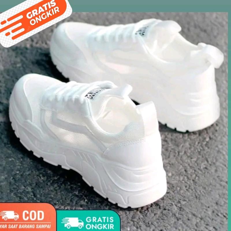Sepatu Sneakers Wanita Terbaru Sepatu Kets013Bahan Pu Leathe - Shop ...