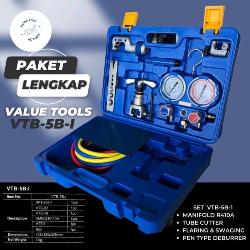 Flaring Tool VALUE Set VTB-5B-1 / Value Flaring Tools - Shop | Tokopedia