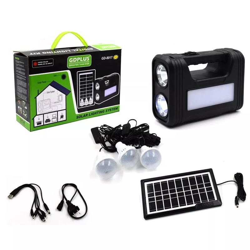 GD-8017 1 Set GDLITE Solar LED Lightning System - TikTok Shop Philippines