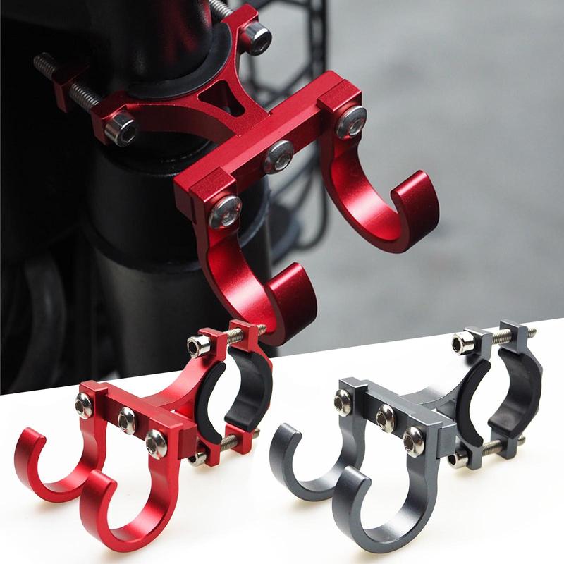 Motorcycle Universal Hook Double Hooks Full Alloy Scooter Hook - TikTok ...