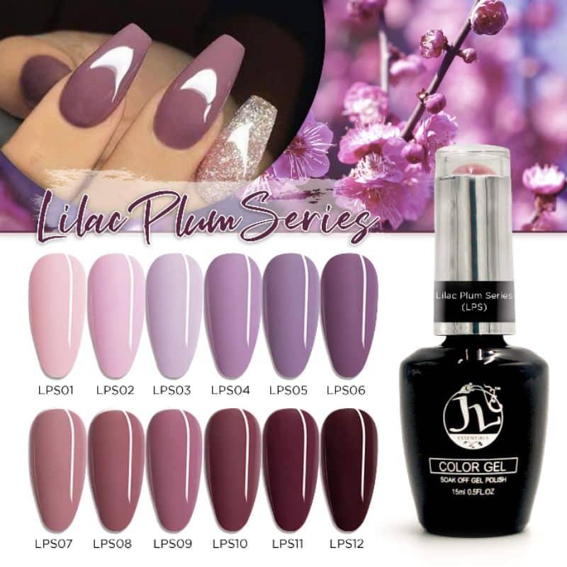 JL Essentials Gel Polish Lilac Plum Series LPS 15ml - TikTok Shop ...