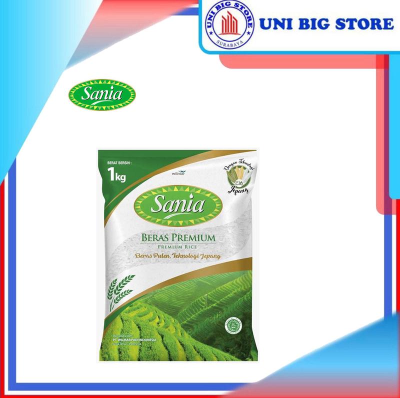 Sania Beras Premium Rice Grain 1 kg Food Nasi - Shop | Tokopedia
