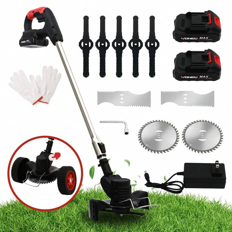 12pcs/Set Portable Weeds Wacker, 21V/2Ah With 2 Lithium ...