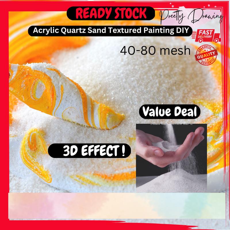Pure Quartz Sand Art Pasir Kuarza Acrylic Texture Painting DIY - TikTok ...