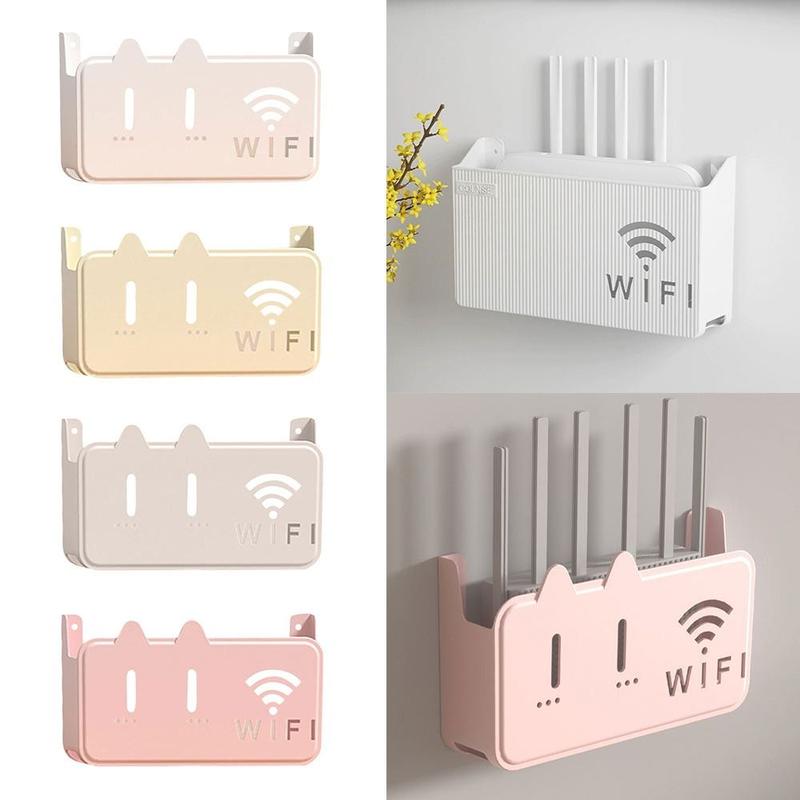 Durable Wall Mounted Router Shelf Large Capacity Thickness T - TikTok ...