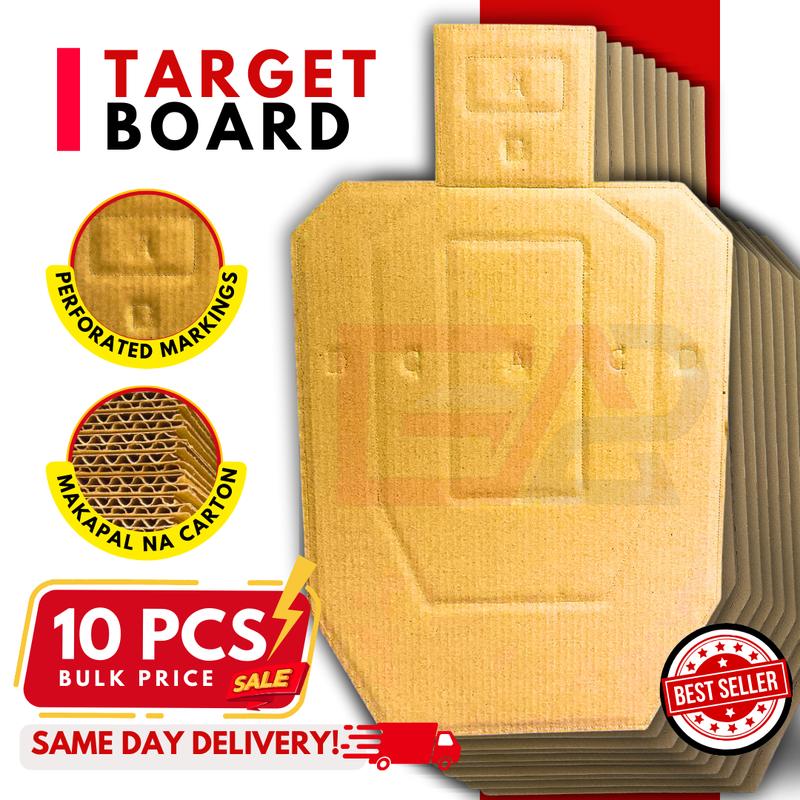 [10 PCS BULK] IPSC/USPSA CORRUGATED TARGET BOARD CARDBOARD FOR - TikTok ...