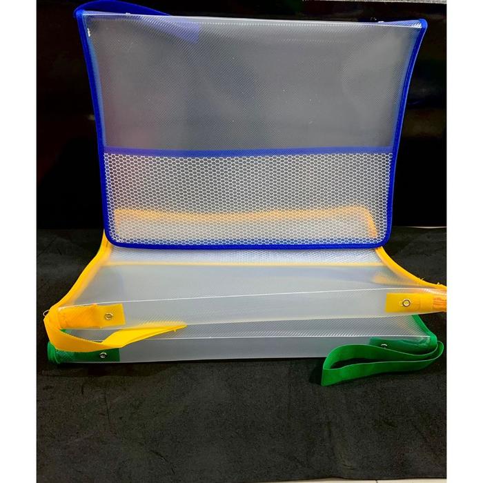 Jual Map Plastik Resleting Folio / Zipper Bag F4 CARINEX Alat Merah ...