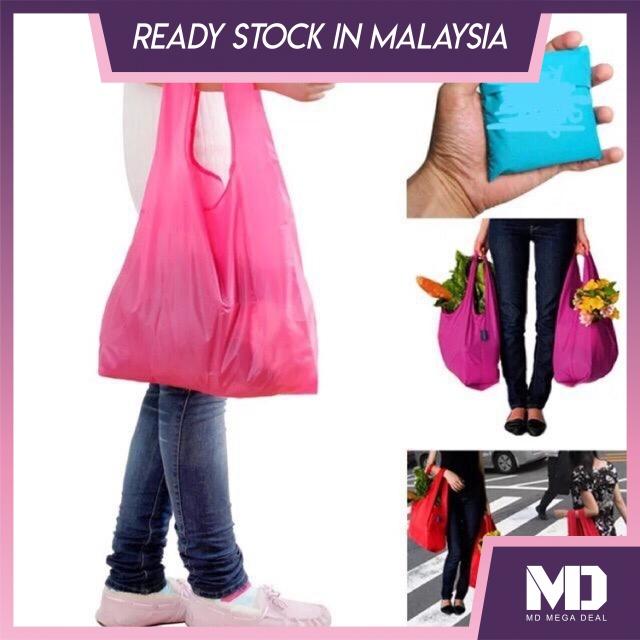 Tracy Shopping Beg Bag Foldable Handbag Eco Reusable Recycle - TikTok ...