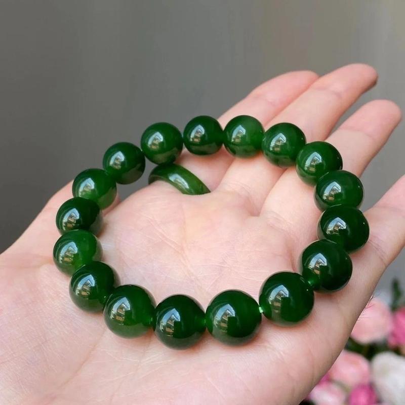Gelang Jed Xinjiang, Alamiah Tulen, Gelang Jed Hetian, Hijau - TikTok ...