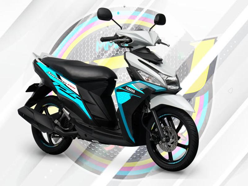 Mio i125 Solariz Decals Sticker - High-Quality Waterproof Material ...