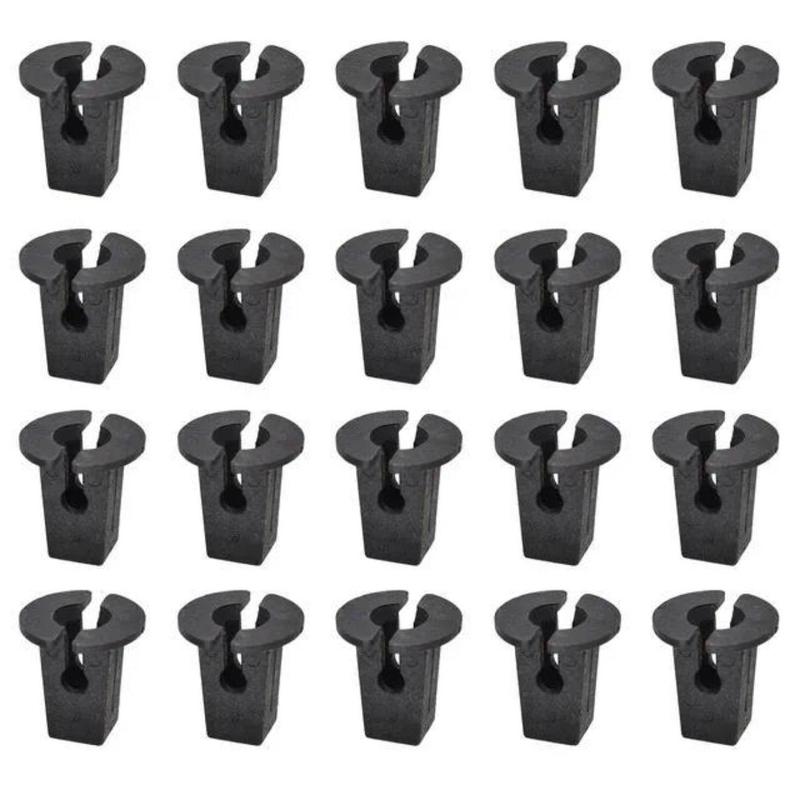30Pcs Plastic Lock Nuts Clips Grommets Car Wheel Arches Bumpers ...