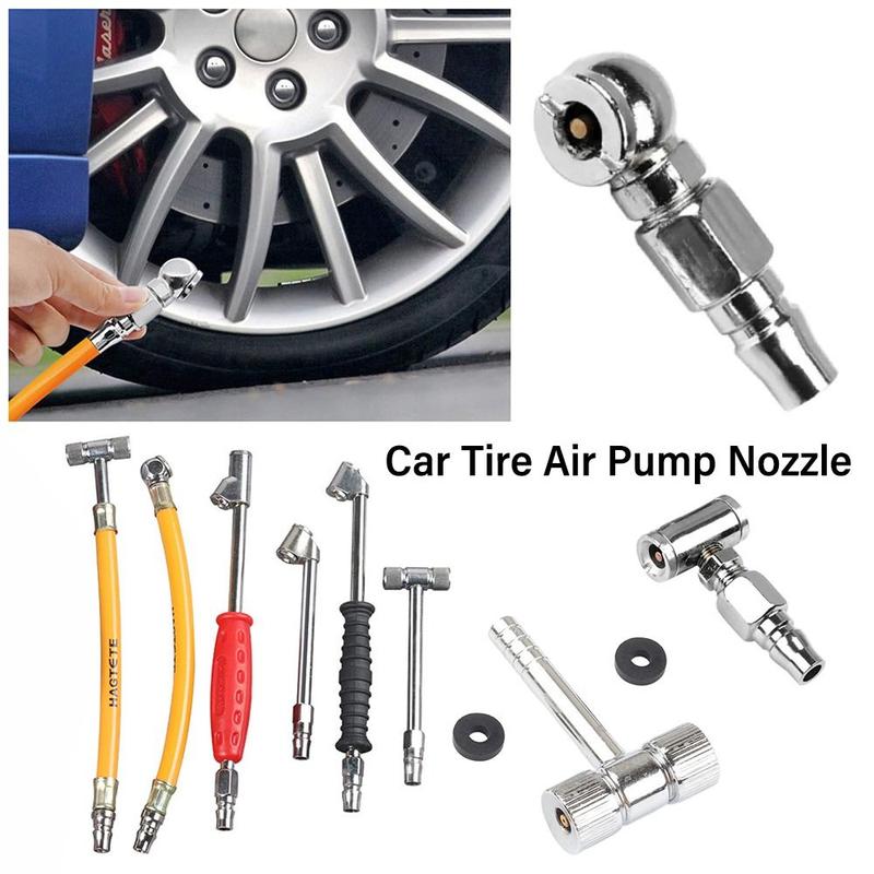 Durable Dual Head Tire Air Pump Nozzle Multifunctional Multiple ...
