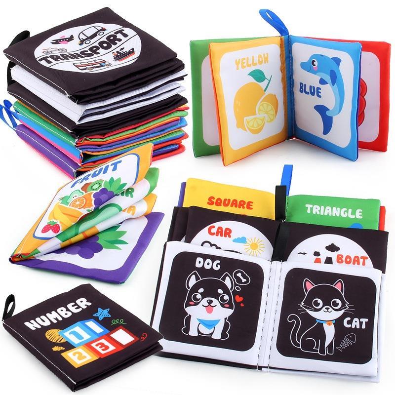 Original Product Baby Toys Baby Cloth Book Soft Cloth Book Baby ...