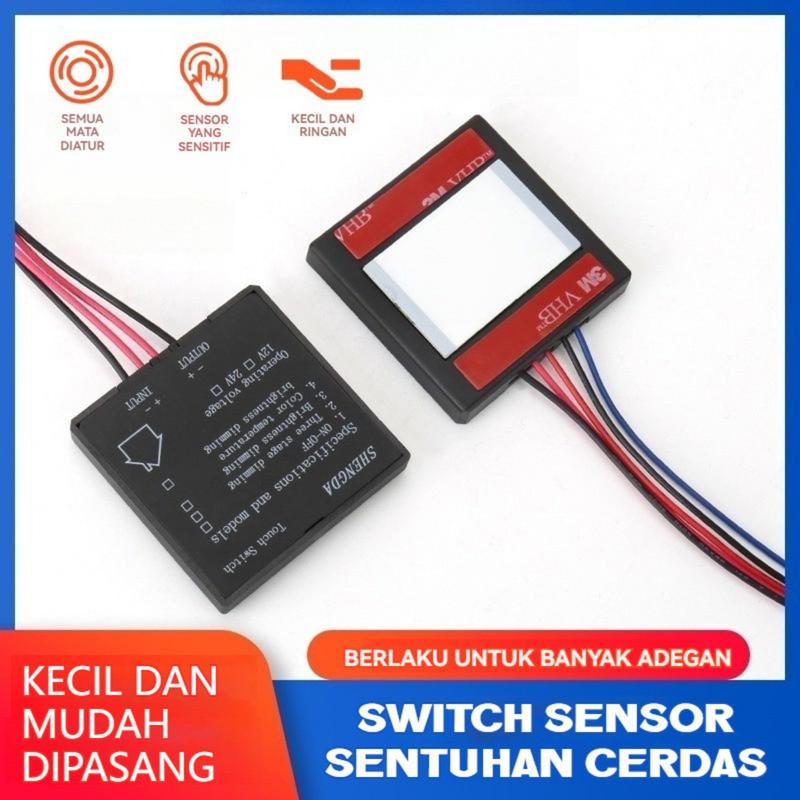 Saklar Sensor Sentuh 5-12V Untuk Lampu LED Cermin Kamar Mandi - Shop ...