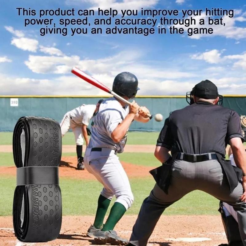 1pc PU Grip Tape Baseball Anti-Slip Baseball Bat Grip Tapes Sweatband ...