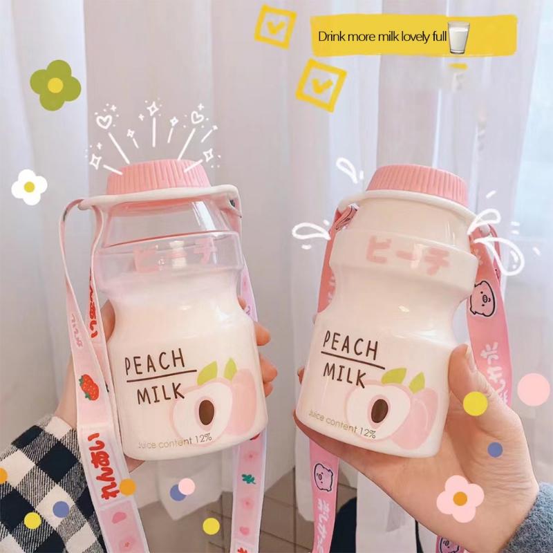 Botol Air Plastik, Rekaan Comel Yakult, 480ml, dengan Lanyard, - TikTok ...