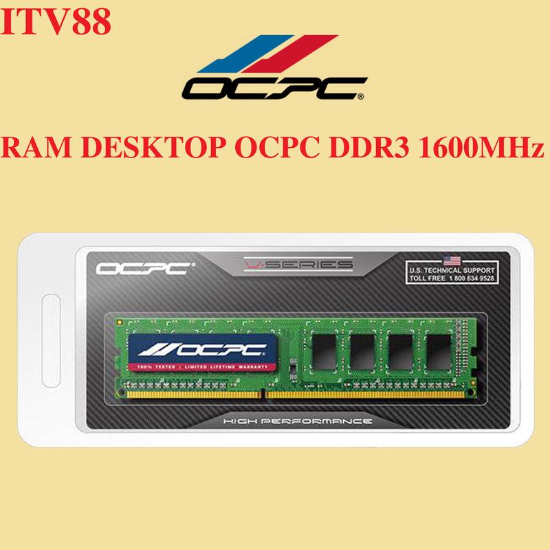 Ram Máy tính để bàn - PC OCPC l 8GB, 4GB I DDR3 BUS 1600MHz - TikTok ...