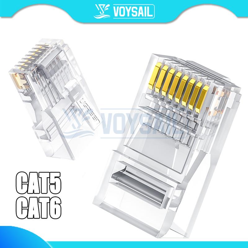 Cat5/Cat6 Network Rj45 Connector Ethernet Lan Connect Header - TikTok Shop Philippines