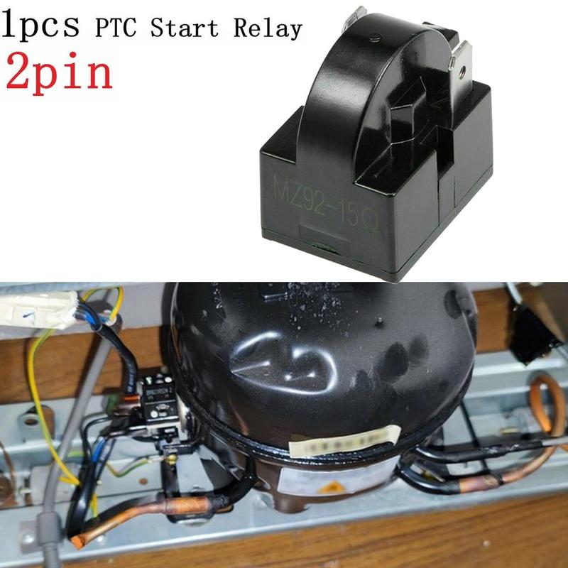 Refrigerator PTC Starter Relay Replacement 2 Pins Compressor - TikTok ...