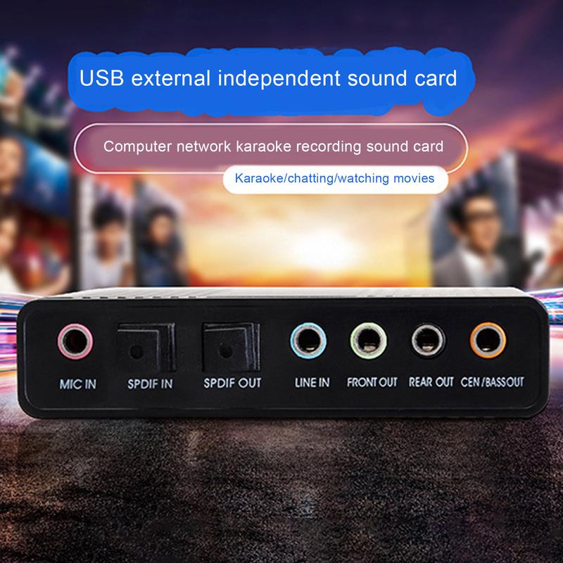 USB External Sound Card 6 Channel Surround Optical SPDIF Input - TikTok ...