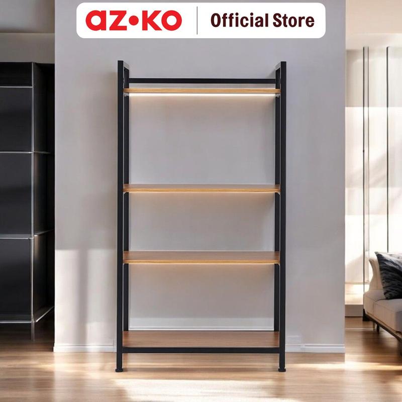 AZKO Stora Rak Besi Serbaguna 4 Tingkat - Hitam - Shop | Tokopedia