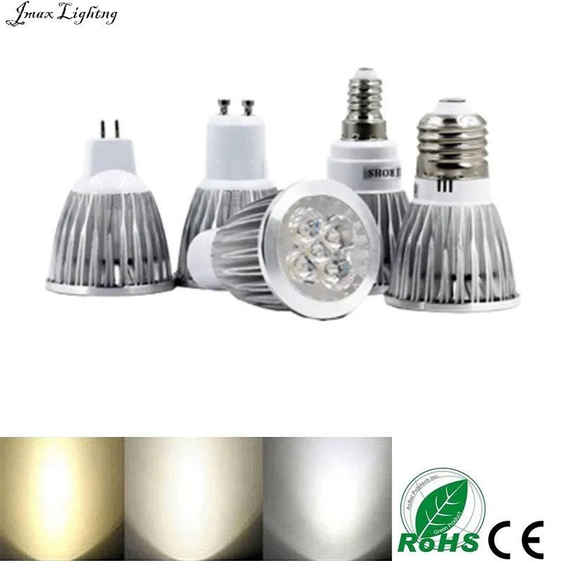 High Power Dimmable LED Spotlight Bulbs GU10 MR16 E27 E14 9W - TikTok ...