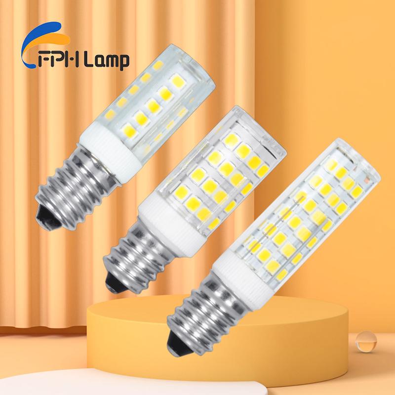 FPH Super Bright 3W 5W 7W 9W Led Bulb E12 E14 Corn Lamp 220V - TikTok ...