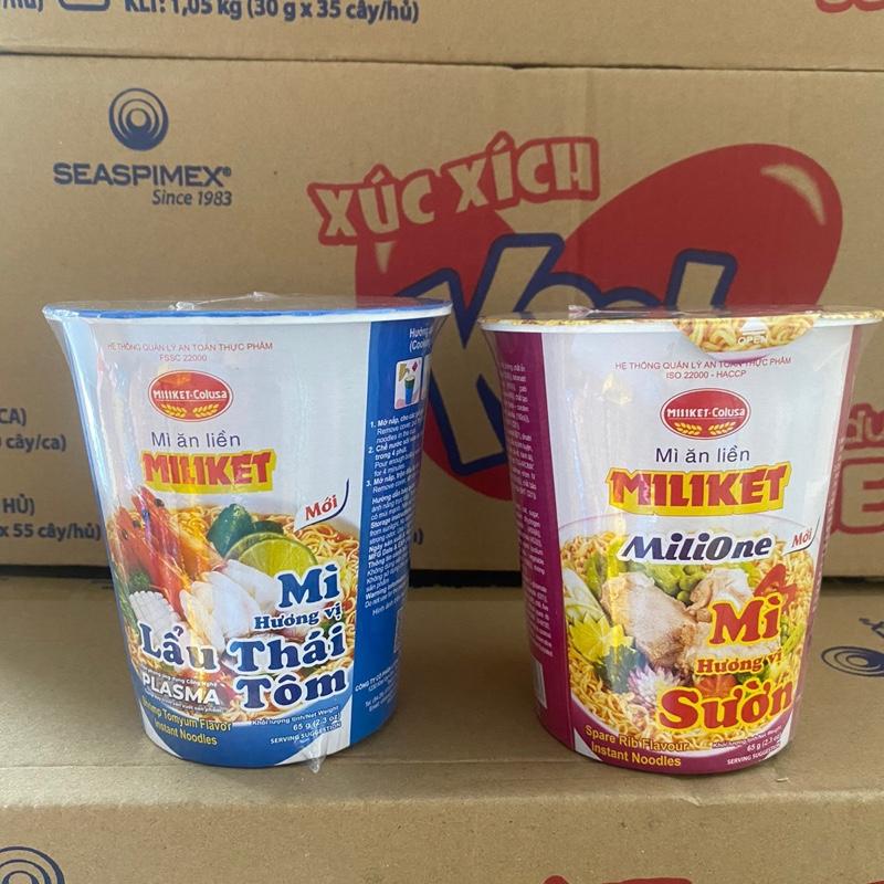 [combo] 24 ly mì MiLiKet vị chua cay, bò, sườn - TikTok Shop Vietnam