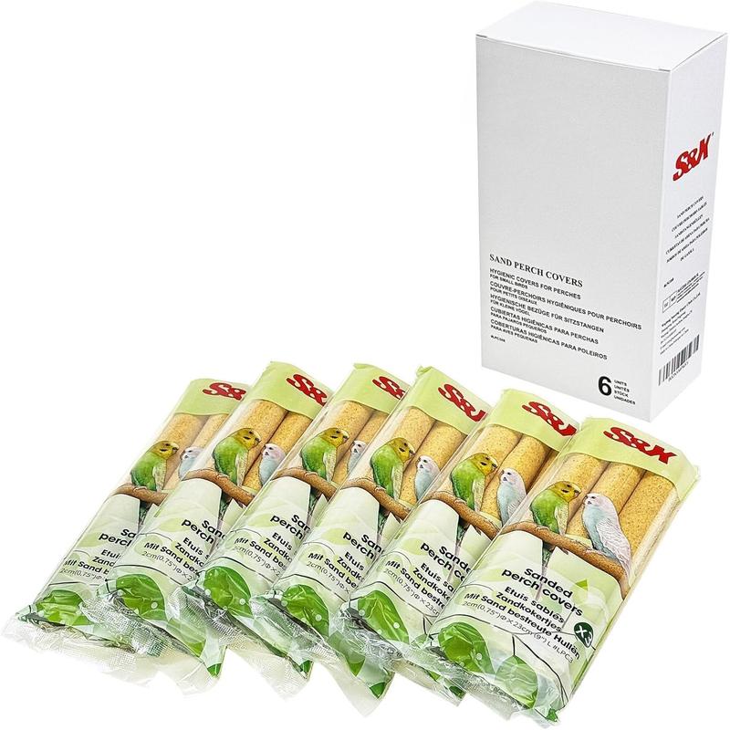 18-Pack Large Perch Covers for Parakeets, Lovebirds, Parrotlets ...