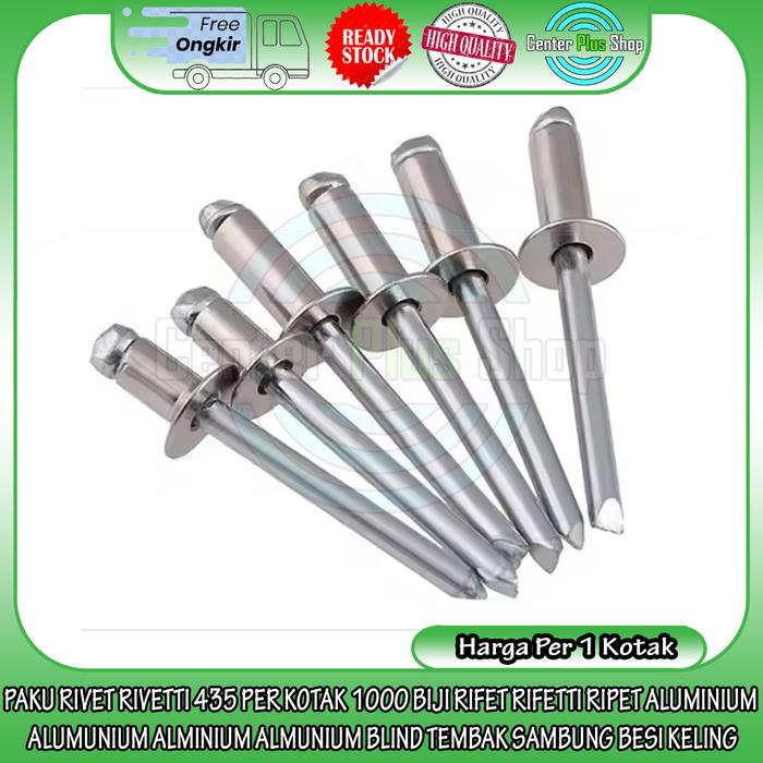 Jual 1000 Paku Keling Stainless 435 Asli Stenlis Anti Korosi Blind ...