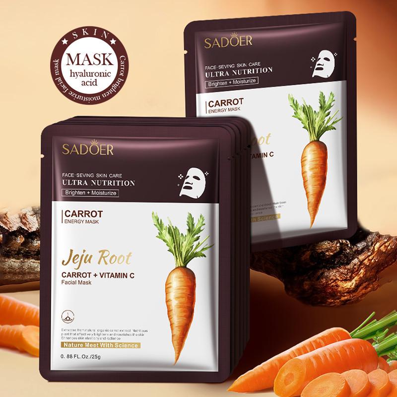 SADOER Extract Natural Organic Root Stem Energy Facial Mask Firming ...