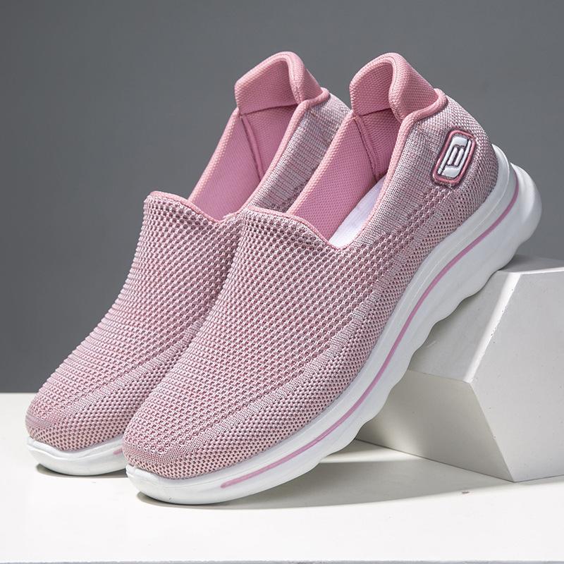 Fall 2025 New Women's Walking Shoes Breathable Soft Bottom Mom - TikTok ...