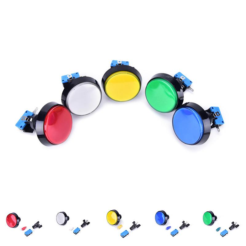 [FRD]60mm LED Light Big Round Arcade Video Game Player Push Button ...