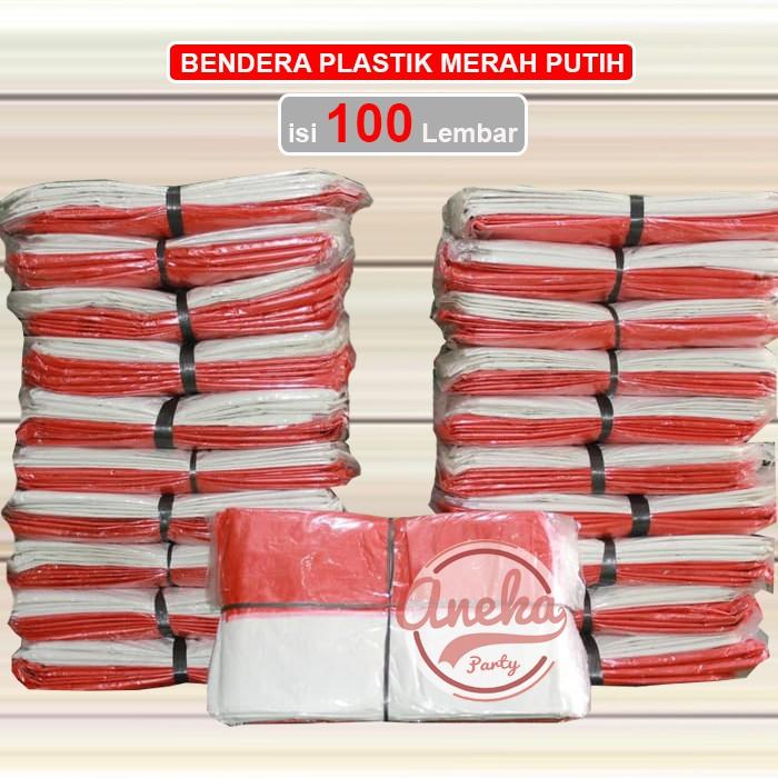 Promo bendera merah putih tanpa tali / aksesoris agustusan / bendera ...