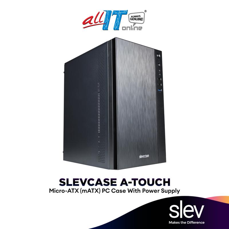 SLEVCASE A-Touch Micro ATX (mATX) PC Casing | Pre-Installed 380W ...