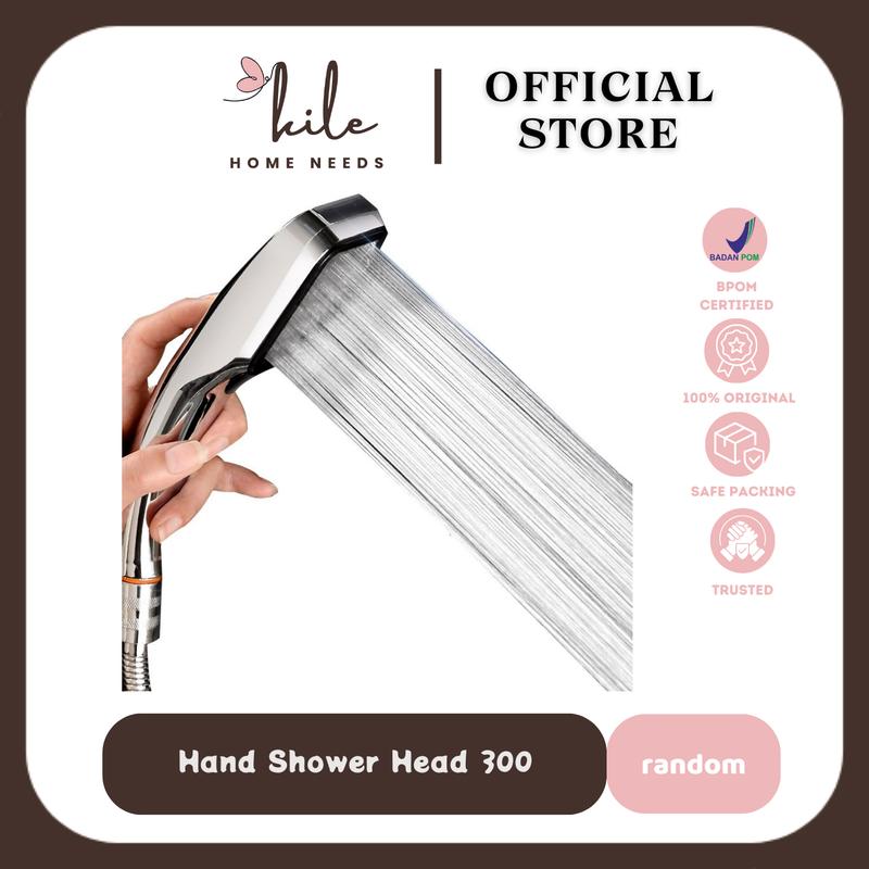 Hand Shower Head 300 Lubang Tekanan Tinggi Kepala Kamar Mand - Shop ...