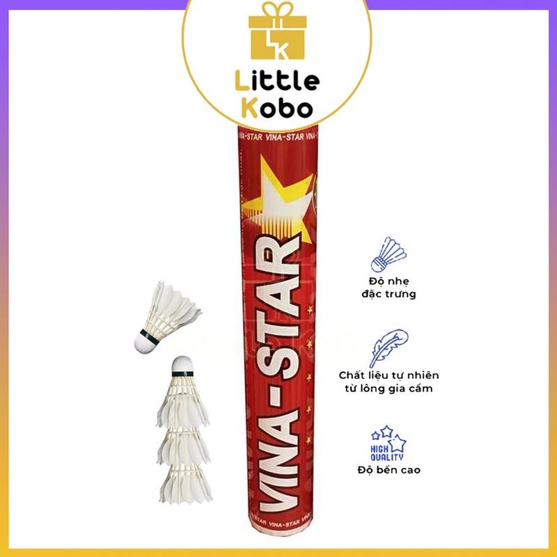 [Vina Star] Ống Cầu Lông Vinastar Xanh Bạc Chất Lượng Cao 12 - TikTok ...