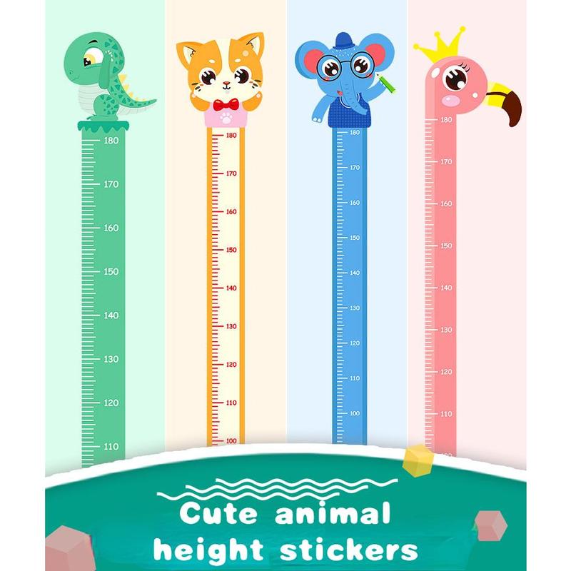 Cartoon Height Ruler Measuring Instrument Sticker Wall Sticker - TikTok ...