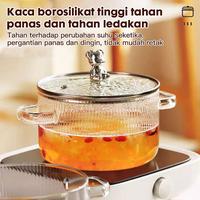 Promo Eatkit Panci Soup Rebus Kaca Tebal 1600ml Borosilicate Glass ...