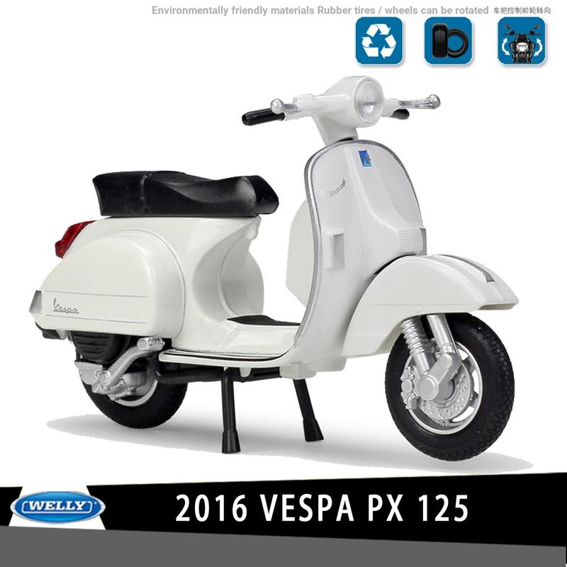 Vespa PX 125cc (2016), Motosikal 125cc, Skuter Berlesen, Hiasan ...