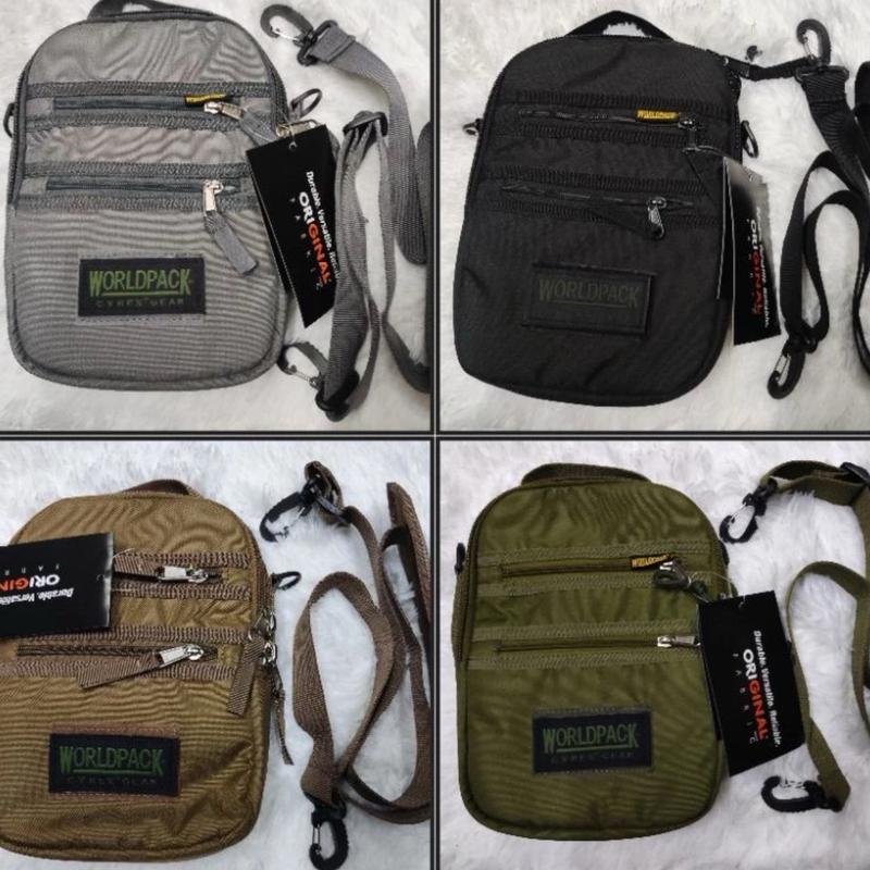 Worldpack 2 Zipper Sling Bag - TikTok Shop Philippines
