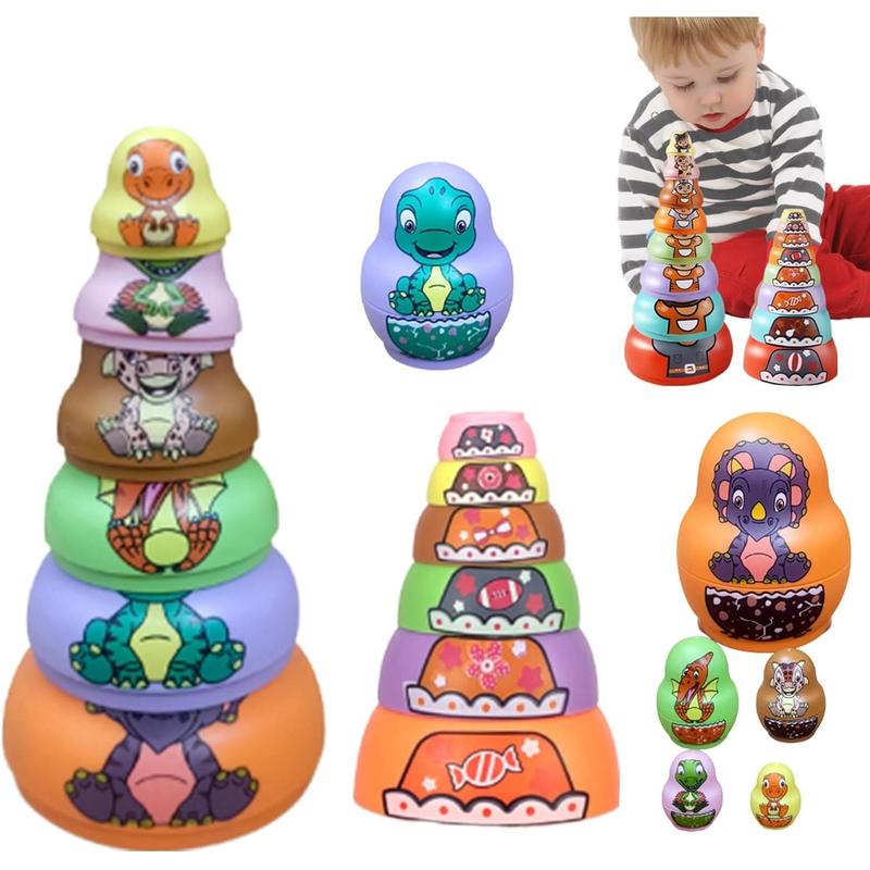 【Happy Elves 2025】6&8 Layers Stackable Russian Nesting Dolls - TikTok ...