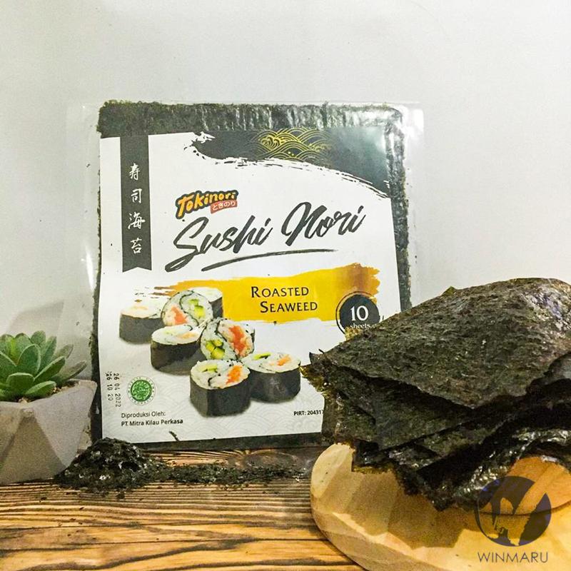 Tokinori Sushi Nori Seaweed Rumput Laut [10 sheets/lembar] - Shop ...