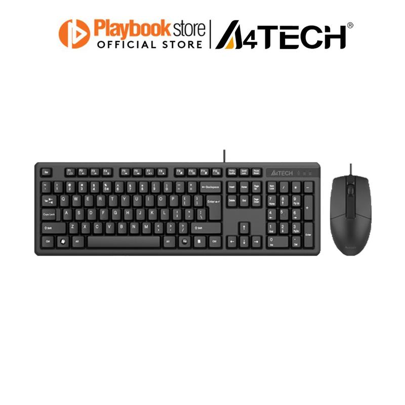 A4Tech KK-3330 Multimedia FN Laser Inscribed Keys Desktop Wired ...