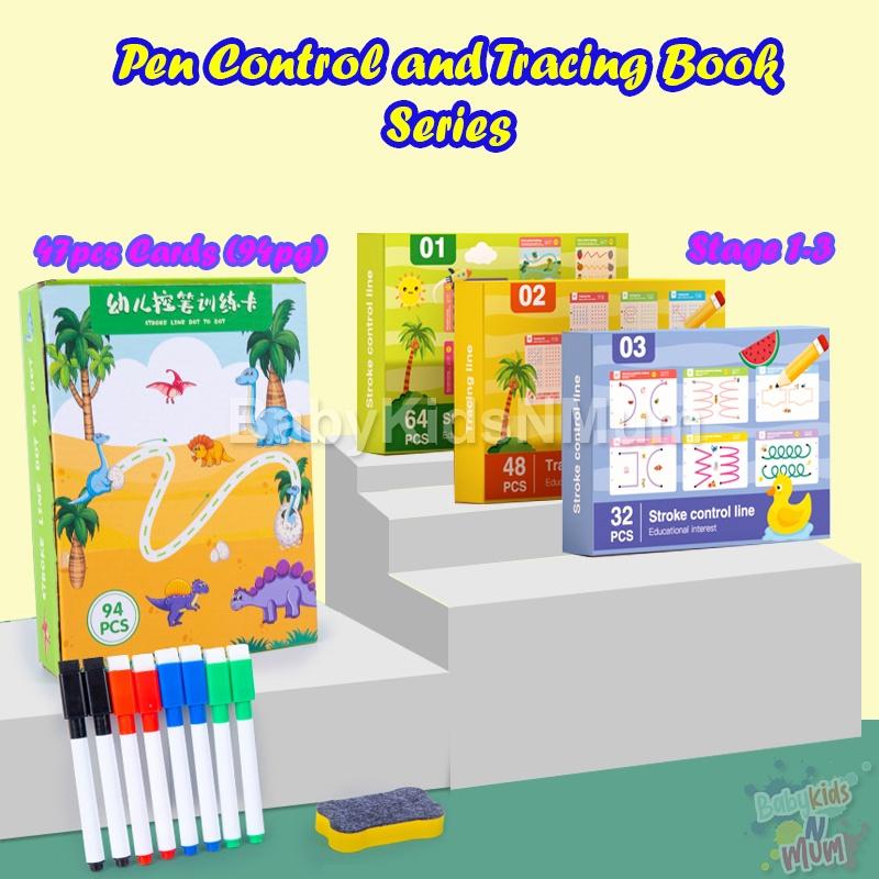 Pen Control Practice Writing Tracing Hand Coordination Flash - TikTok ...