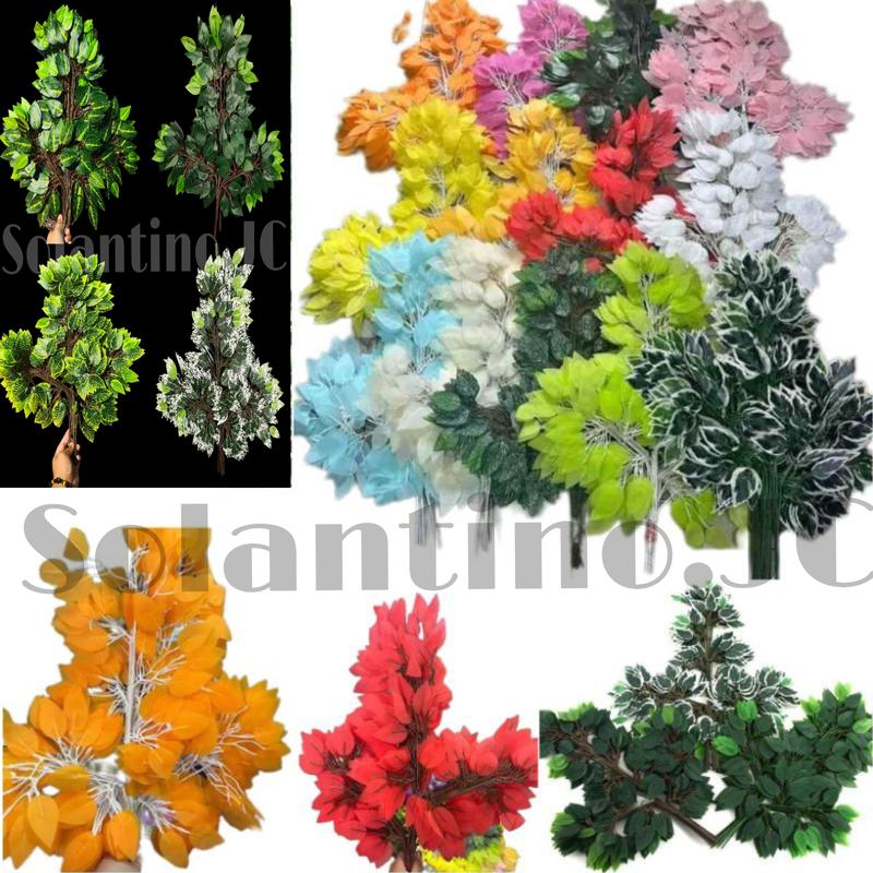 FL14. ARTIFICIAL FICUS LEAVES 1 DOZEN/RUBBERIZED 12PCS Deco - TikTok ...