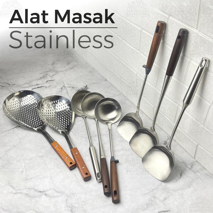 Promo Sodet Stainless Steel Spatula Sutil Peniris Makanan Susuk ...