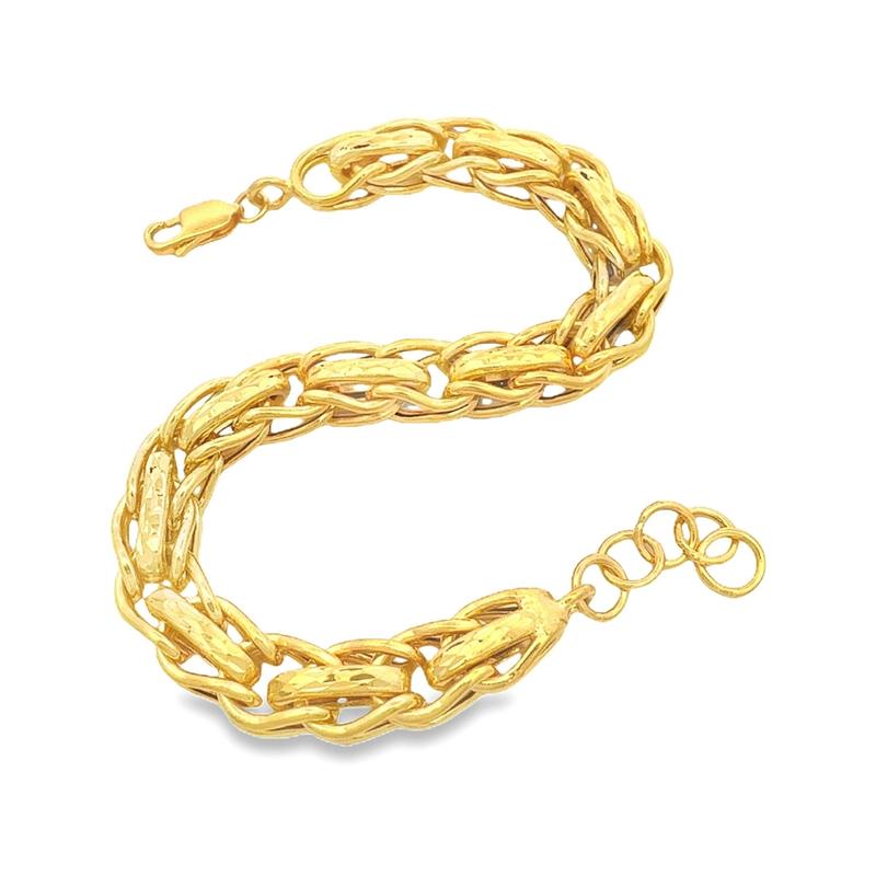 Top Cash Jewellery 916 Gold Twisted Design Fancy Bracelet - TikTok Shop ...