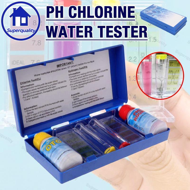 PH Chlorine Water Test Kit Swimming Pool Hydroponics Aquariu - TikTok ...