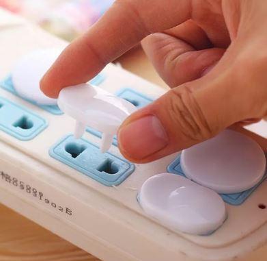 BABA 4PCS Electric Socket Cover Outlet Plug Power Protection - TikTok ...